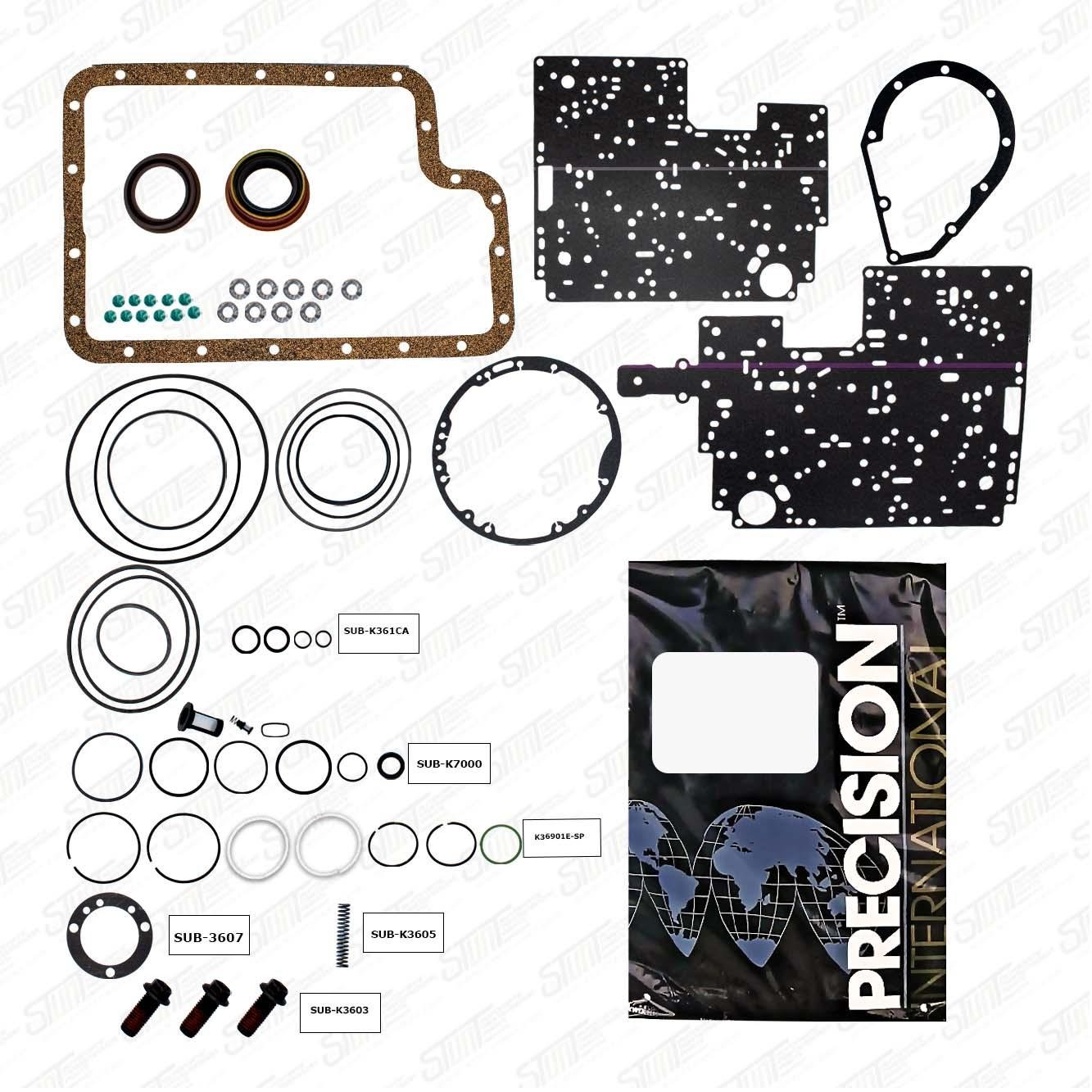 JUEGO DE EMPAQUES PRECISION E40D 89-95 - STUNT PART